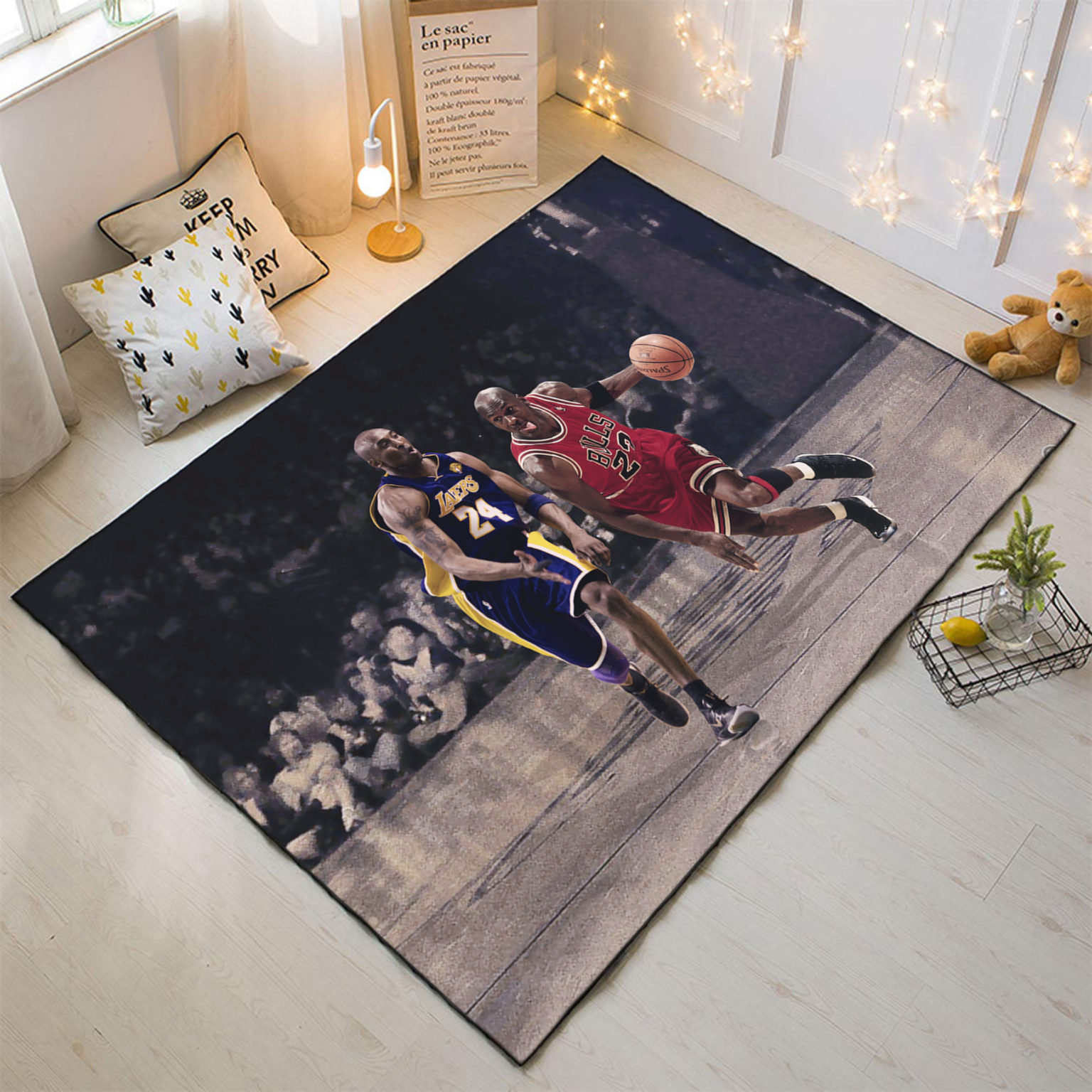 Air Jordan Sneaker Rug Gift Home Decor - REVER LAVIE