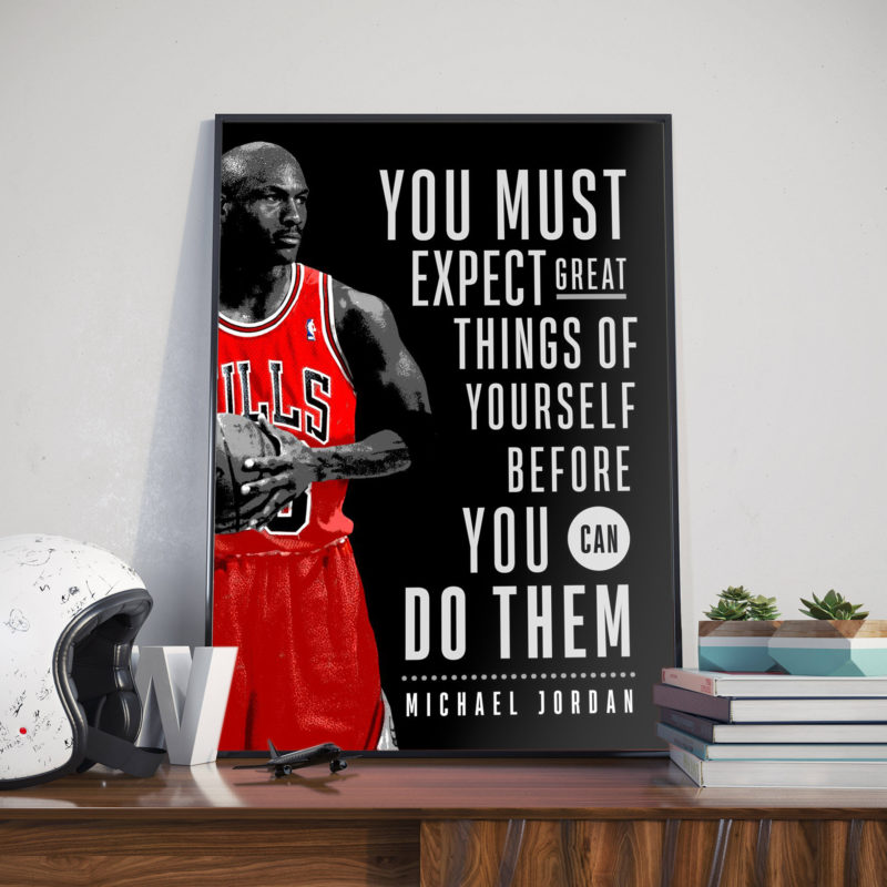 Poster Canvas – Legend Quotes 08 - REVER LAVIE