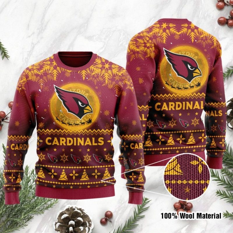 Arizona Cardinals American Football NFL Christmas Ugly Sweater - REVER ...