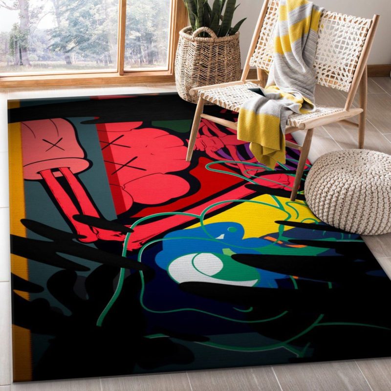 Kaws Standing Set Area Rug - REVER LAVIE