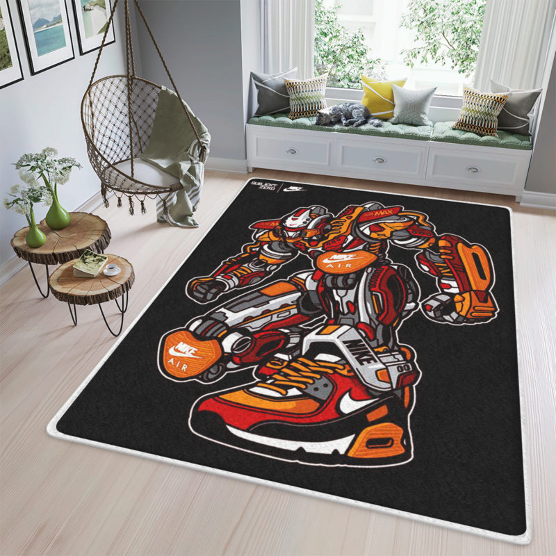 Travis Scott X Air Jordan 1 Cactus Jack Sneaker Rug Home Decor - REVER ...