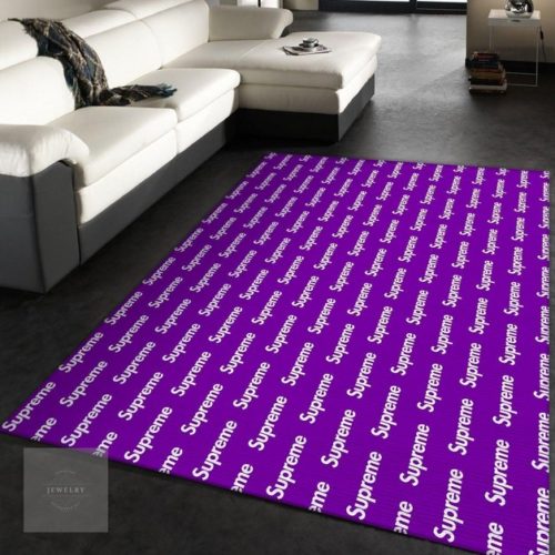 Louis Vuitton X Supreme Rug Home Decor - REVER LAVIE