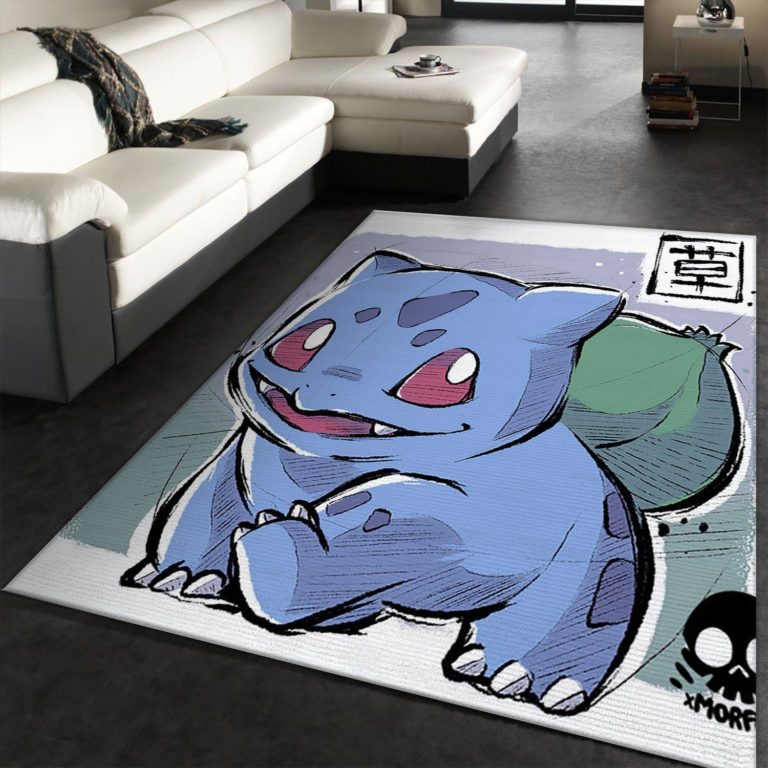 Pikachu Eevee Charizard And Friends Pokemon Rug Home Decor - REVER LAVIE