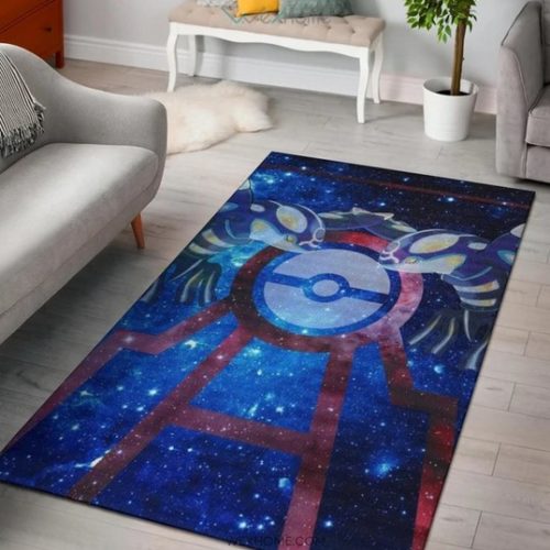 Charmander With Pikachu Silhouette Pokeball Pokemon Rug Home Decor ...