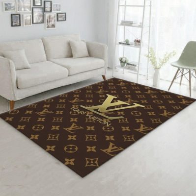 Louis Vuitton Bag Pattern Area Rug For Living Room - REVER LAVIE
