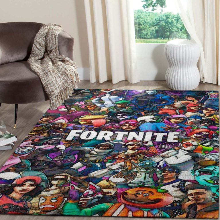 2Fa Epic Games Art Fortnite Rug Bedroom Area Rug - REVER LAVIE