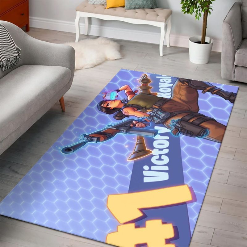 Assault Trooper Fortnite Rug Bedroom Area Rug - REVER LAVIE
