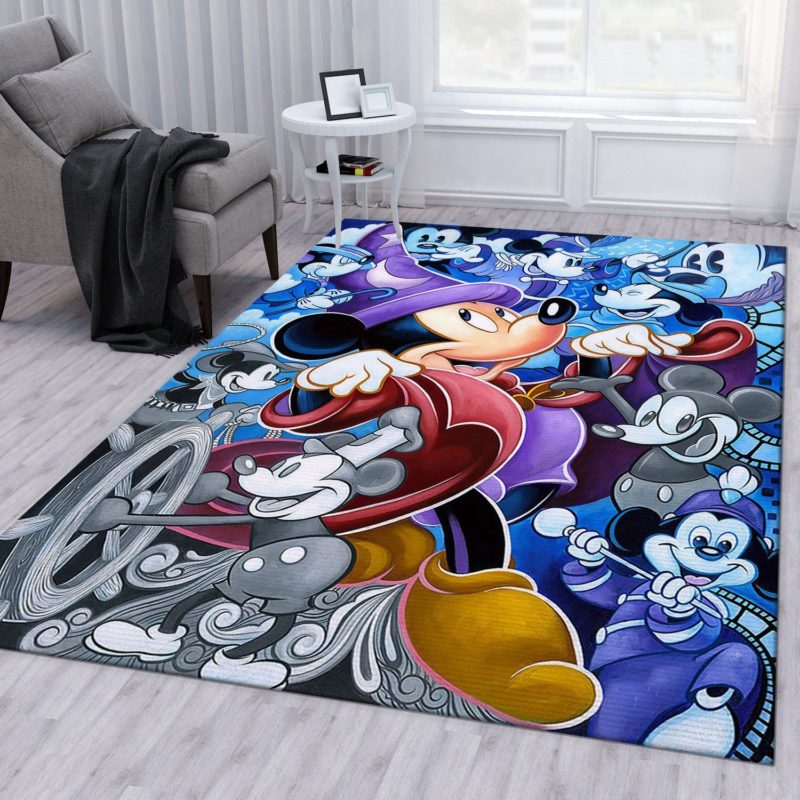 Celebrate Mickey Disney Area Rug Carpet - REVER LAVIE