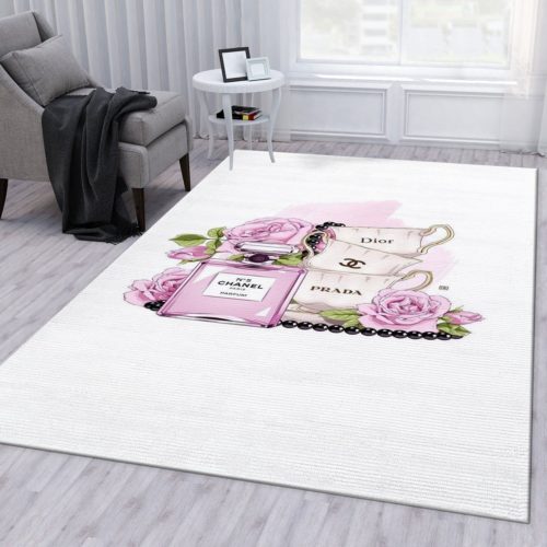 Dior Logo Background Area Carpet Rug - REVER LAVIE
