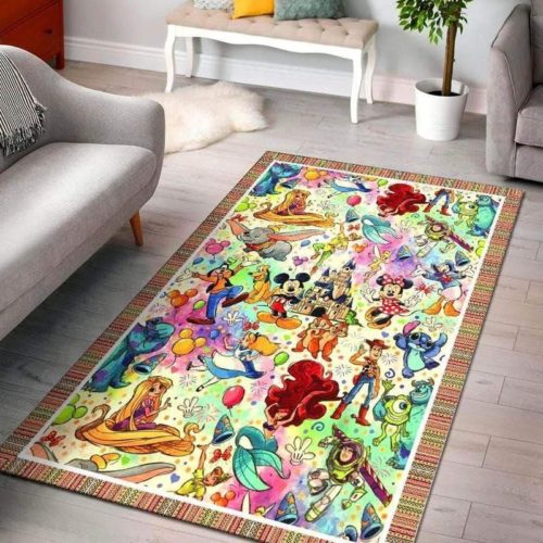 Disney Characters Area Rug Carpet - REVER LAVIE