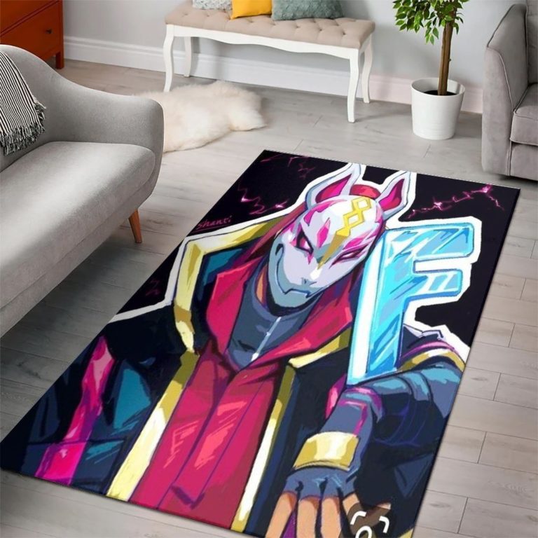 Assault Rifle Fortnite Rug Bedroom Area Rug - REVER LAVIE