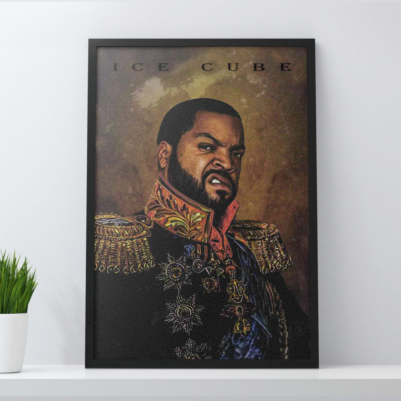 Ice Cube 90s Hip Hop Poster Canvas - REVER LAVIE