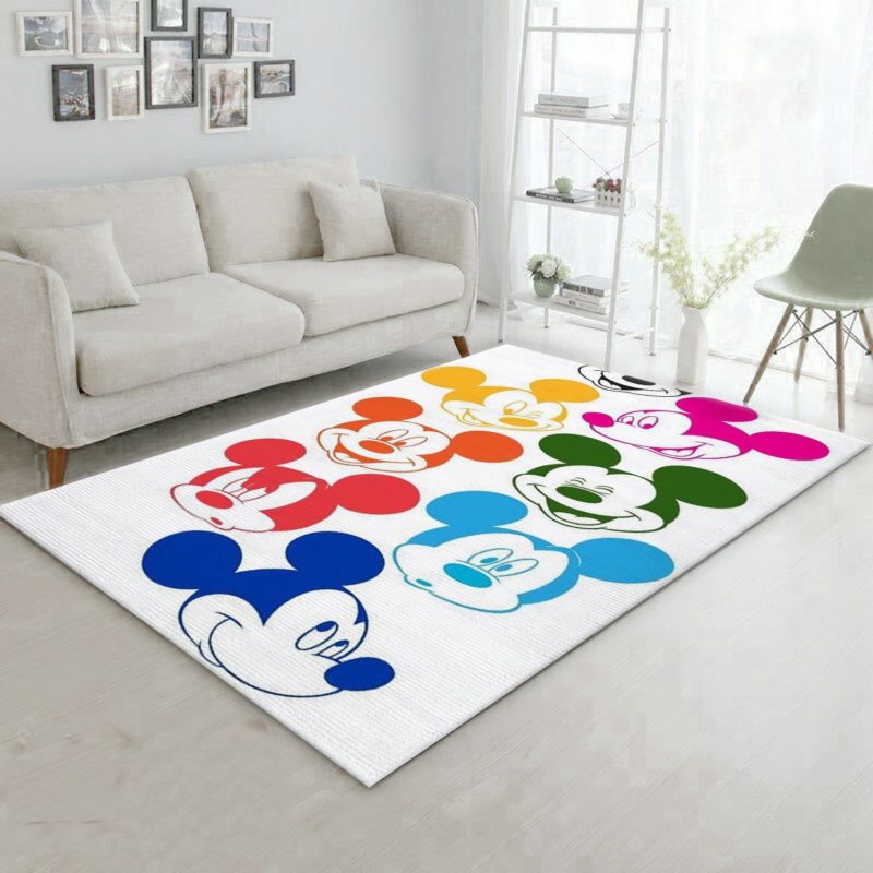 Mickey Mouse Disney Area Rug Carpet For Bedroom - REVER LAVIE
