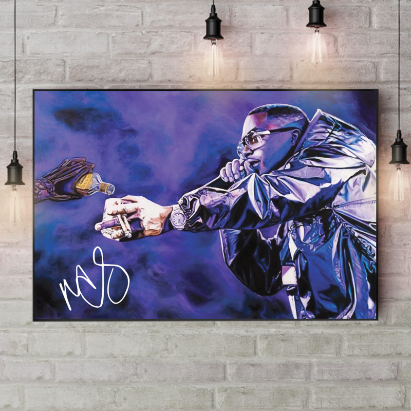 Nas 90s Hip Hop Poster Canvas - REVER LAVIE