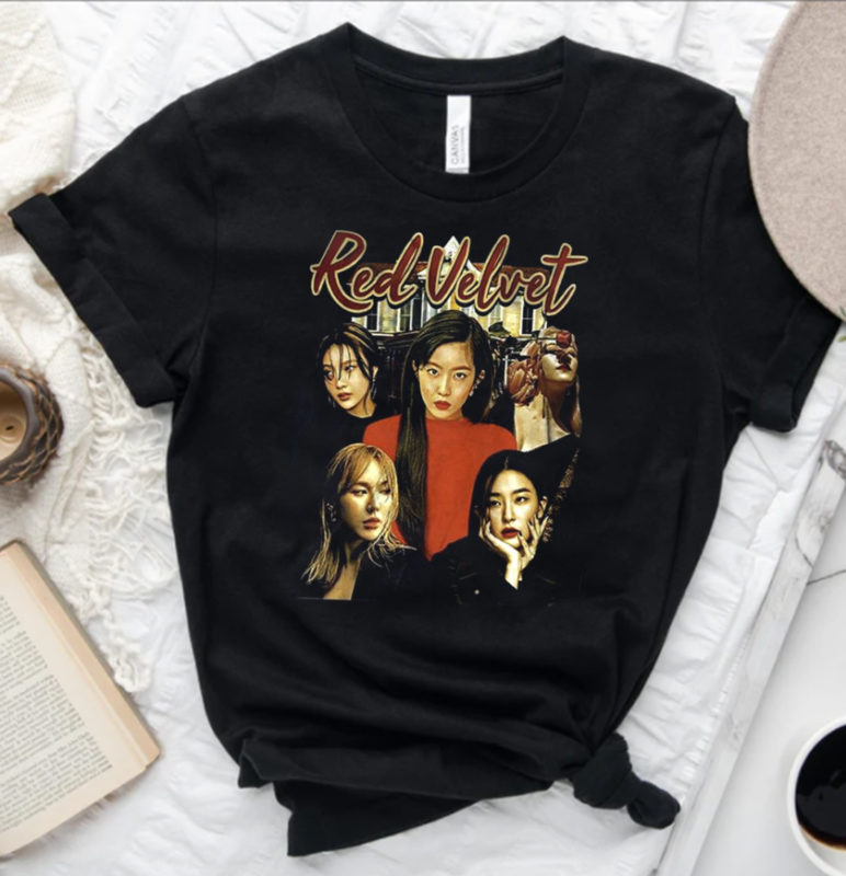 Red Velvet March Comeback K-Pop T-Shirt - REVER LAVIE