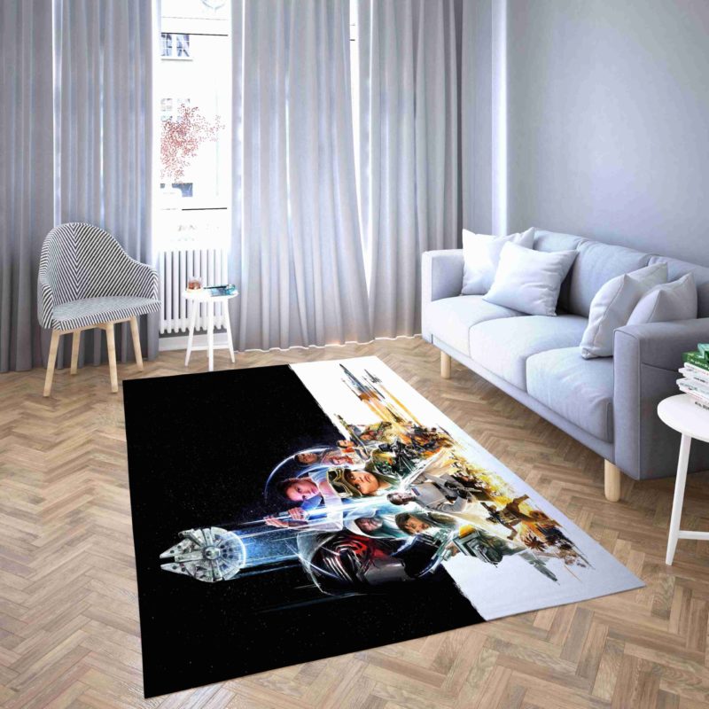 Star Wars Celebration Living Room Area Rug Carpet - REVER LAVIE