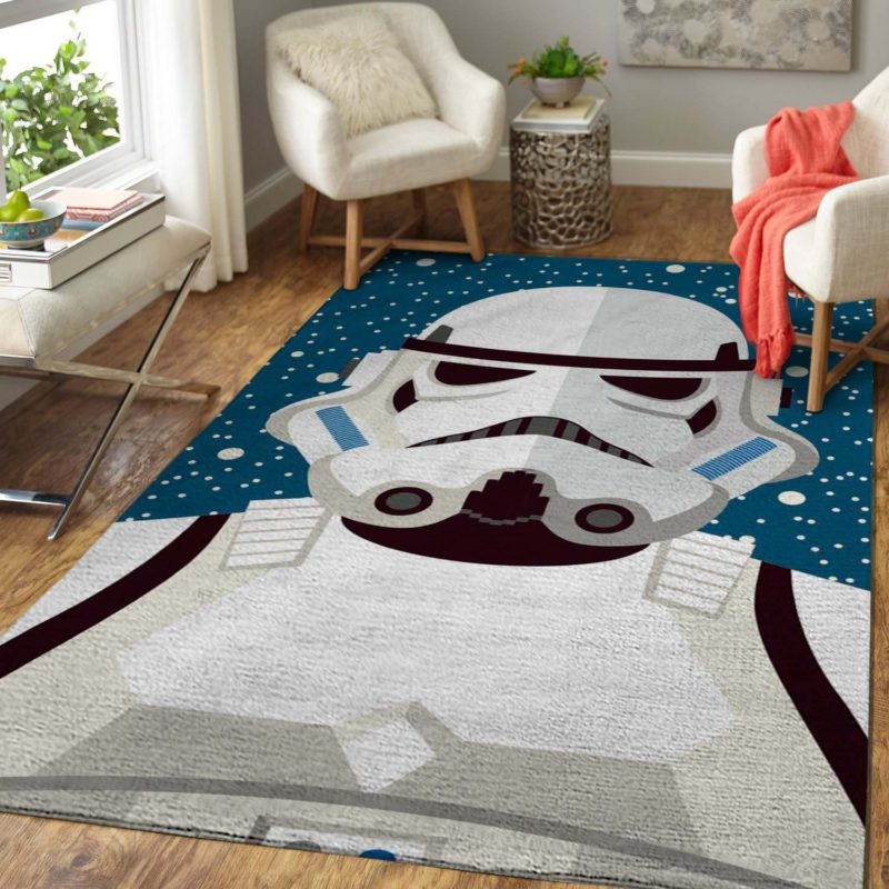 Star Wars Fans Stormtrooper Area Rug Carpet Movie Home Decor - REVER LAVIE