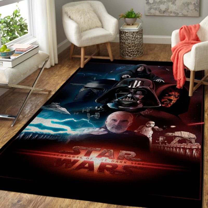 Star Wars Servants Of The Dark Side Area Rug Carpet - REVER LAVIE
