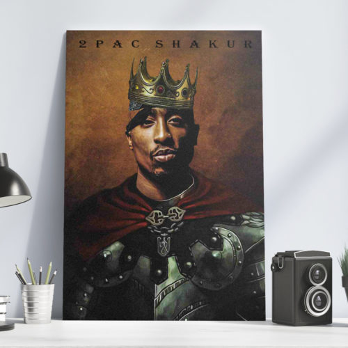 Tupac Shakur 2pac 90s Hip Hop Poster Canvas - REVER LAVIE