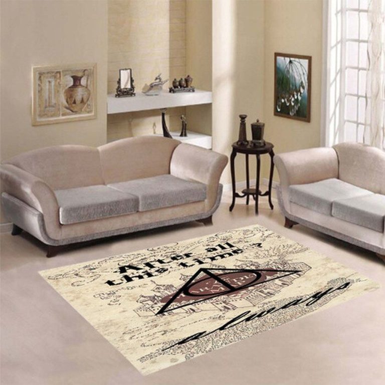 Marauders Map Harry Potter Rug For Living Room - REVER LAVIE