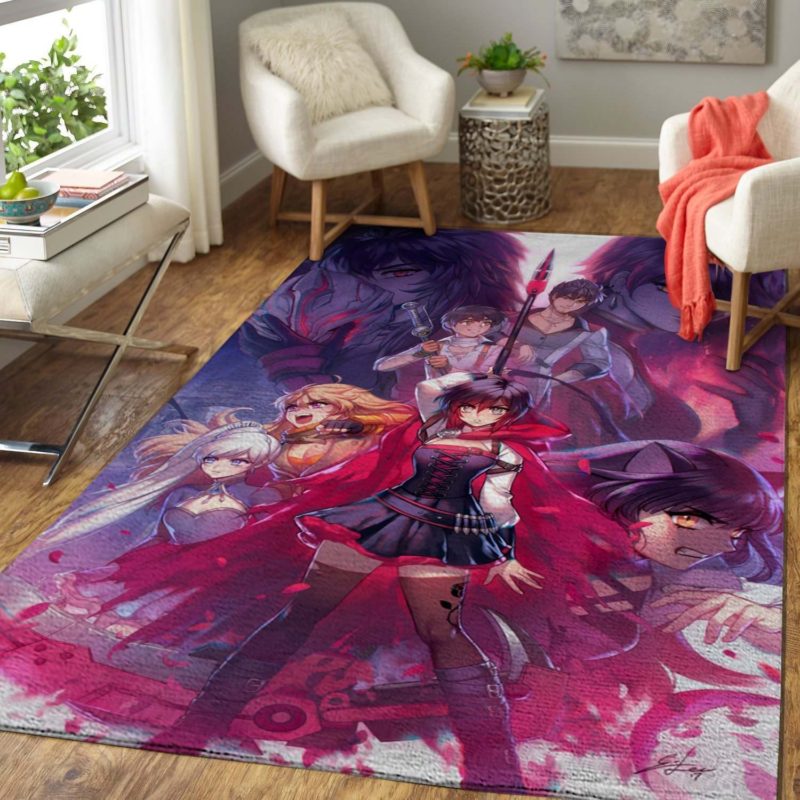 American Anime Style RWBY Area Rug Carpet - REVER LAVIE