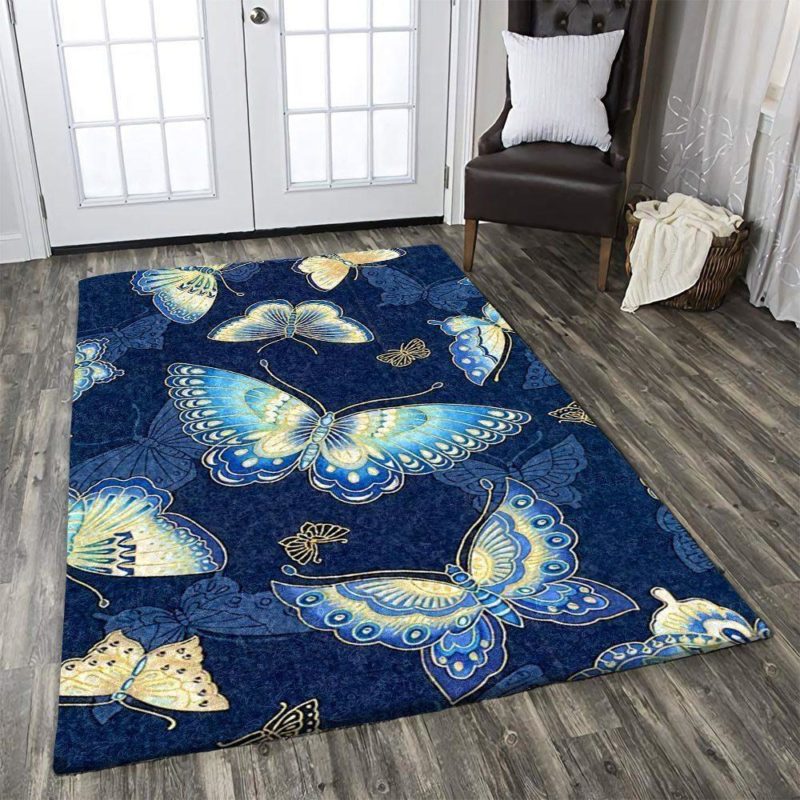 Hypnotic Butterflies Rug For Living Room - REVER LAVIE