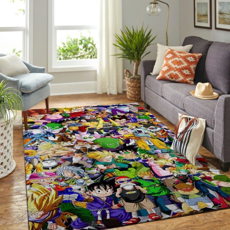 Dragon Ball Area Rug Carpet For Living Room Home Decor - REVER LAVIE