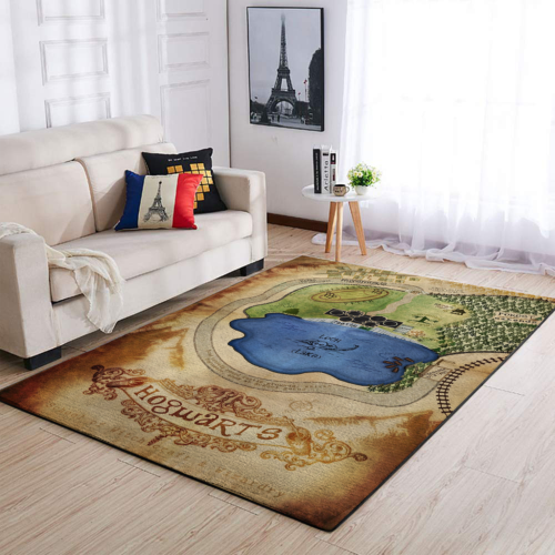 Harry Potter Hogwarts House Area Rug Home Decor - REVER LAVIE