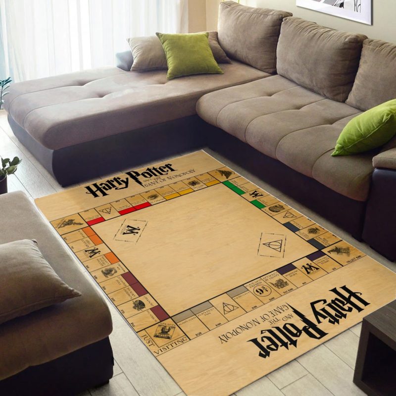 Harry Potter Monopoly Board Rug For Living Room - REVER LAVIE