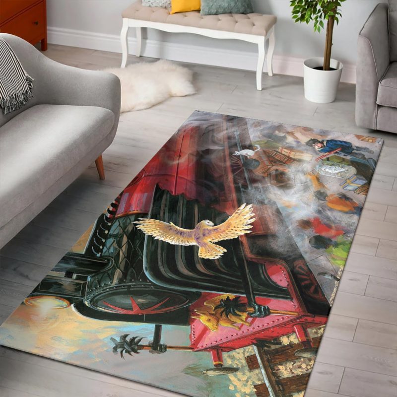 Hogwarts Express Harry Potter Area Rug Home Decor - REVER LAVIE