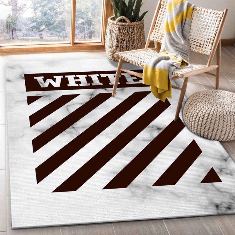 Off White Area Rug Carpet For Living Room - REVER LAVIE