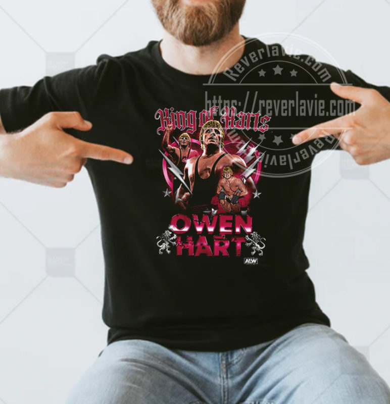 Owen Hart King of Harts Unisex T-shirt - REVER LAVIE