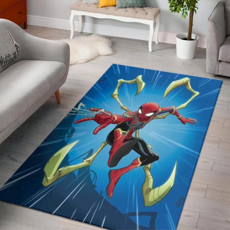 Black Spiderman Rug Home Decor - REVER LAVIE