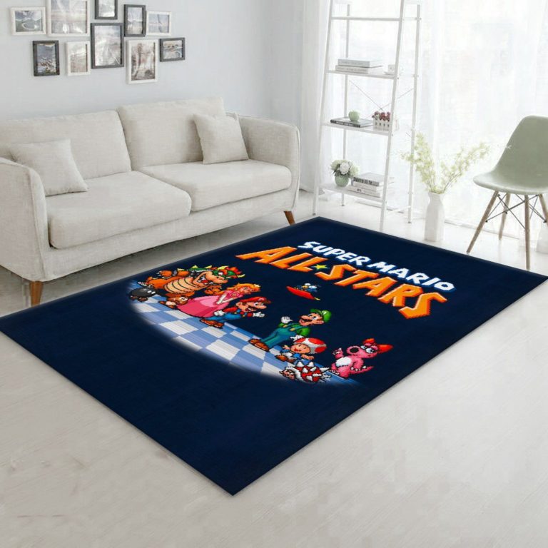 Super Mario Bros Area Rug Carpet - REVER LAVIE