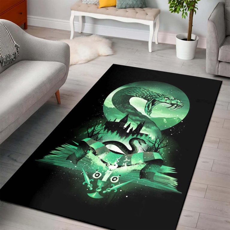 Book Of Slytherin Harry Potter Area Rug Carpet - REVER LAVIE
