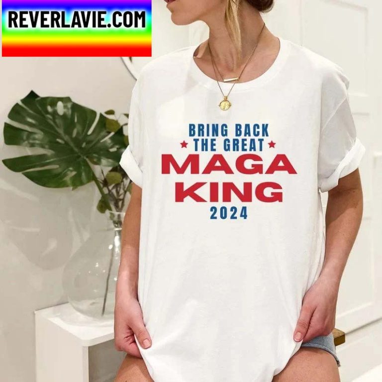 Donald Trump Crown Hair The Great MAGA King Shirt - REVER LAVIE