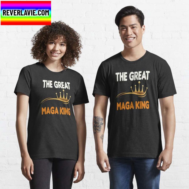 Donald Trump Crown Hair The Great MAGA King Shirt - REVER LAVIE