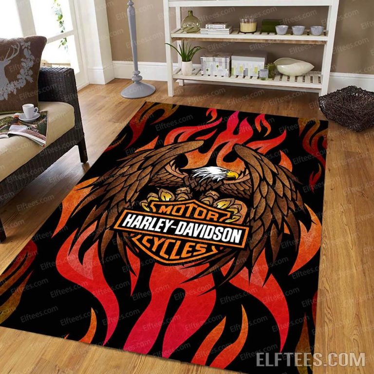 Harley Davidson Logo Since 1903 Rug Carpet - REVER LAVIE