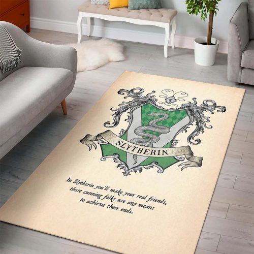 Book Of Slytherin Harry Potter Area Rug Carpet - REVER LAVIE