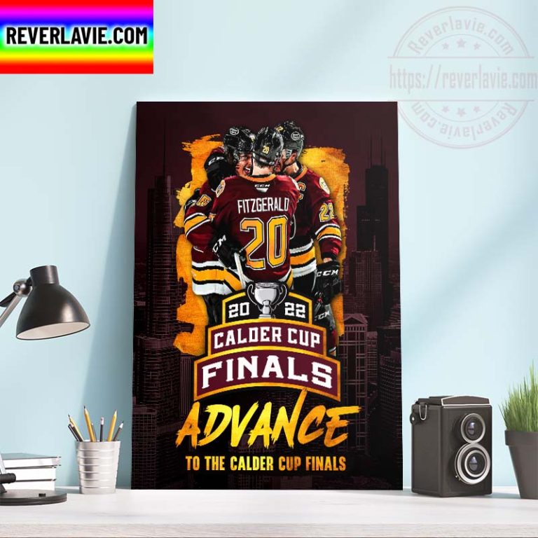 AHL Chicago Wolves 2021-22 CALDER CUP Champions Home Decor Poster ...