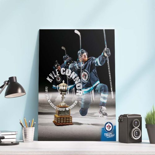 Congrats Kyle Connor Lady Byng Memorial Trophy Winner Poster Canvas - REVER LAVIE