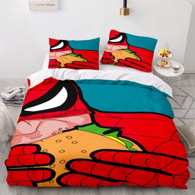Spiderman Funny Pop Art Bedding Set Full - REVER LAVIE