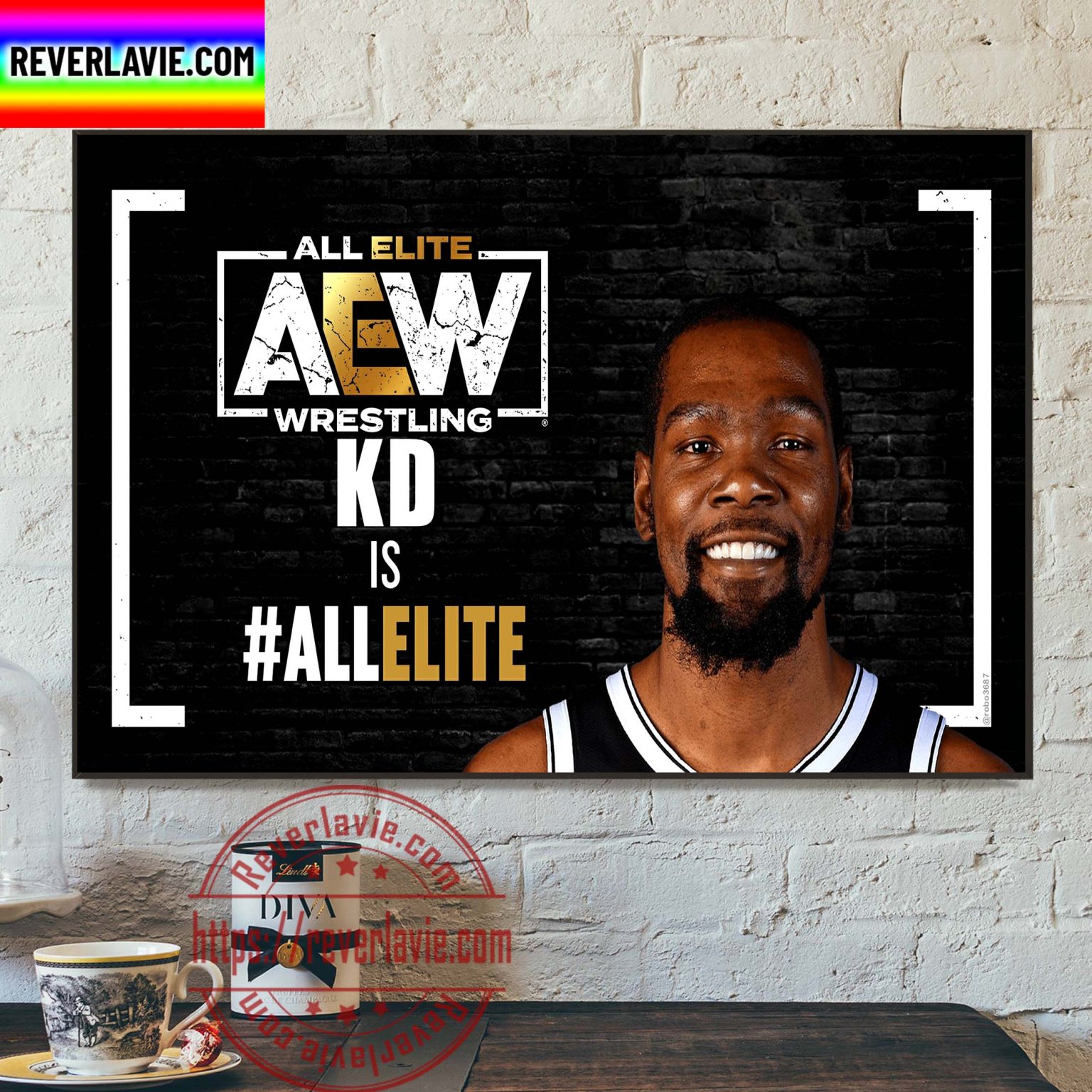 WWE All Elite Wrestling AEW Rampage ROH Tag Team Champions Home Decor ...