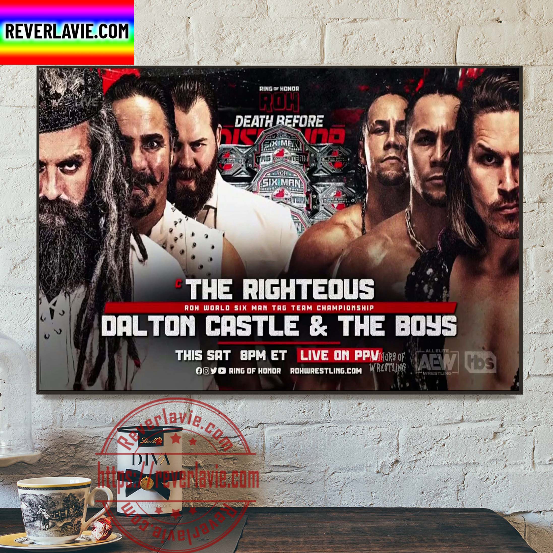 Death Before Dishonor ROH World Six Man Tag Team Championship Home ...