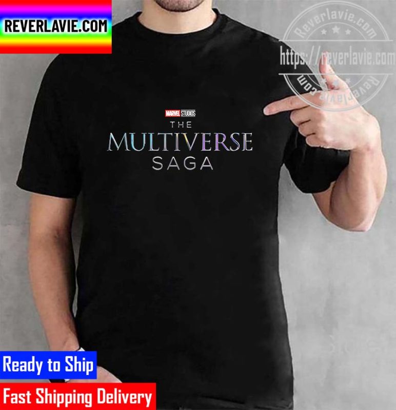 Marvel Studios The Multiverse Saga Logo Official Poster Unisex T-Shirt ...