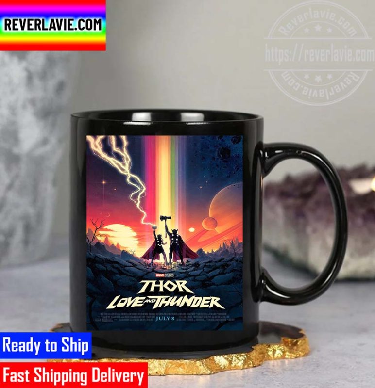 Marvel Studios Thor Love And Thunder New Official Poster Style Coffee ...