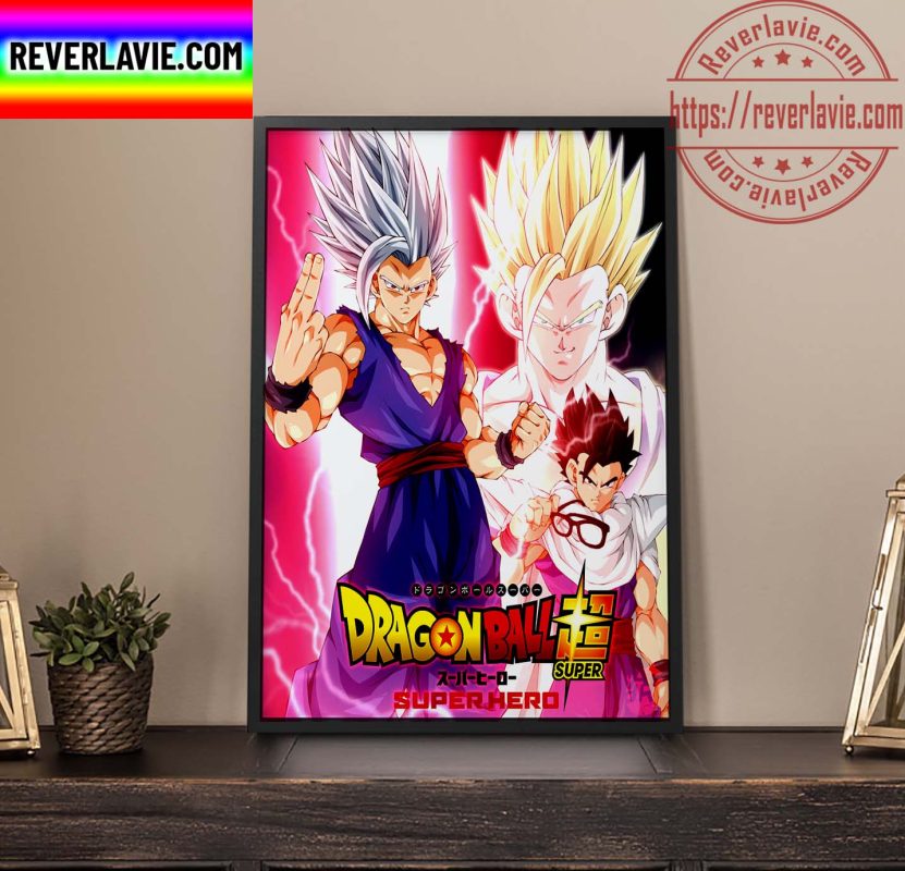 Son Gohan in Dragon Ball Super Super Hero Home Decor Poster Canvas ...