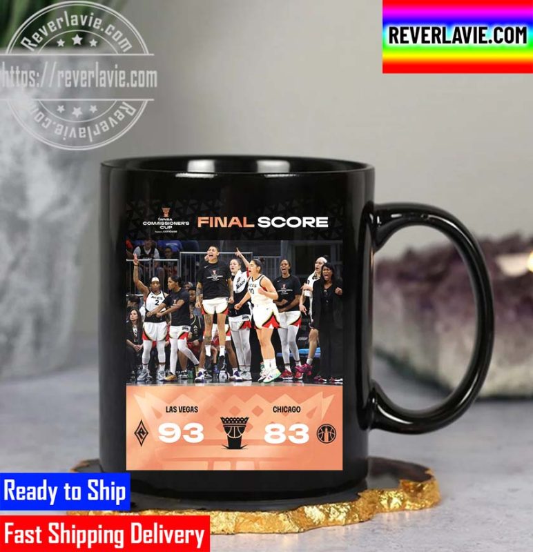 The Las Vegas Aces Are Your 2022 Commissioners Cup Champions Mug ...