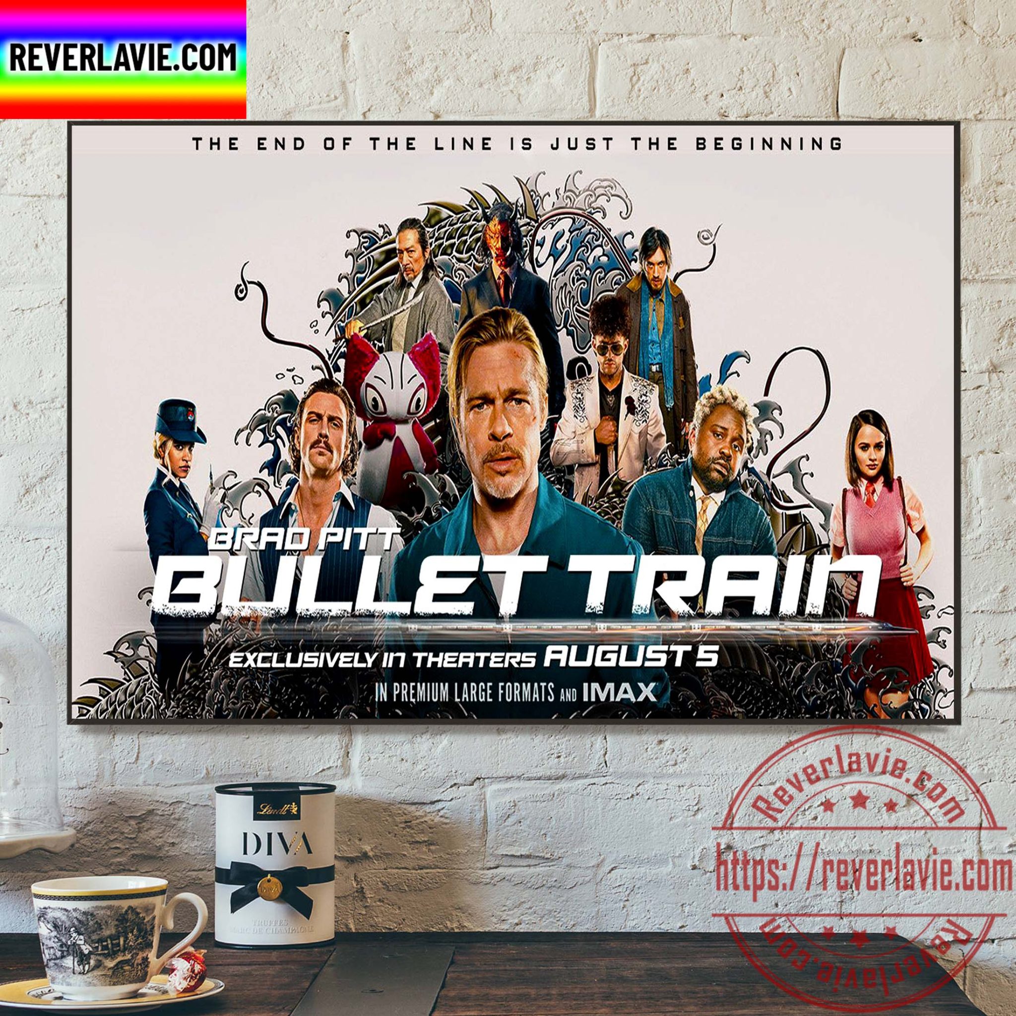 Bullet Train Poster - REVER LAVIE
