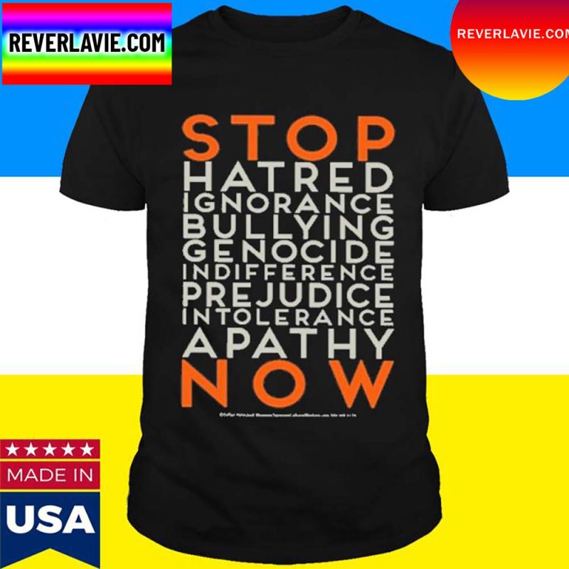 Official Stop Hatred Ignorance Bullying Genocide Indifference Pre ...